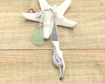 Sea Glass Bookmark | Etsy