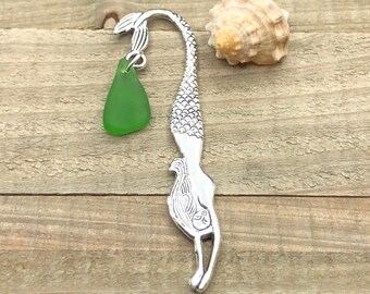 Sea Glass Bookmark | Etsy