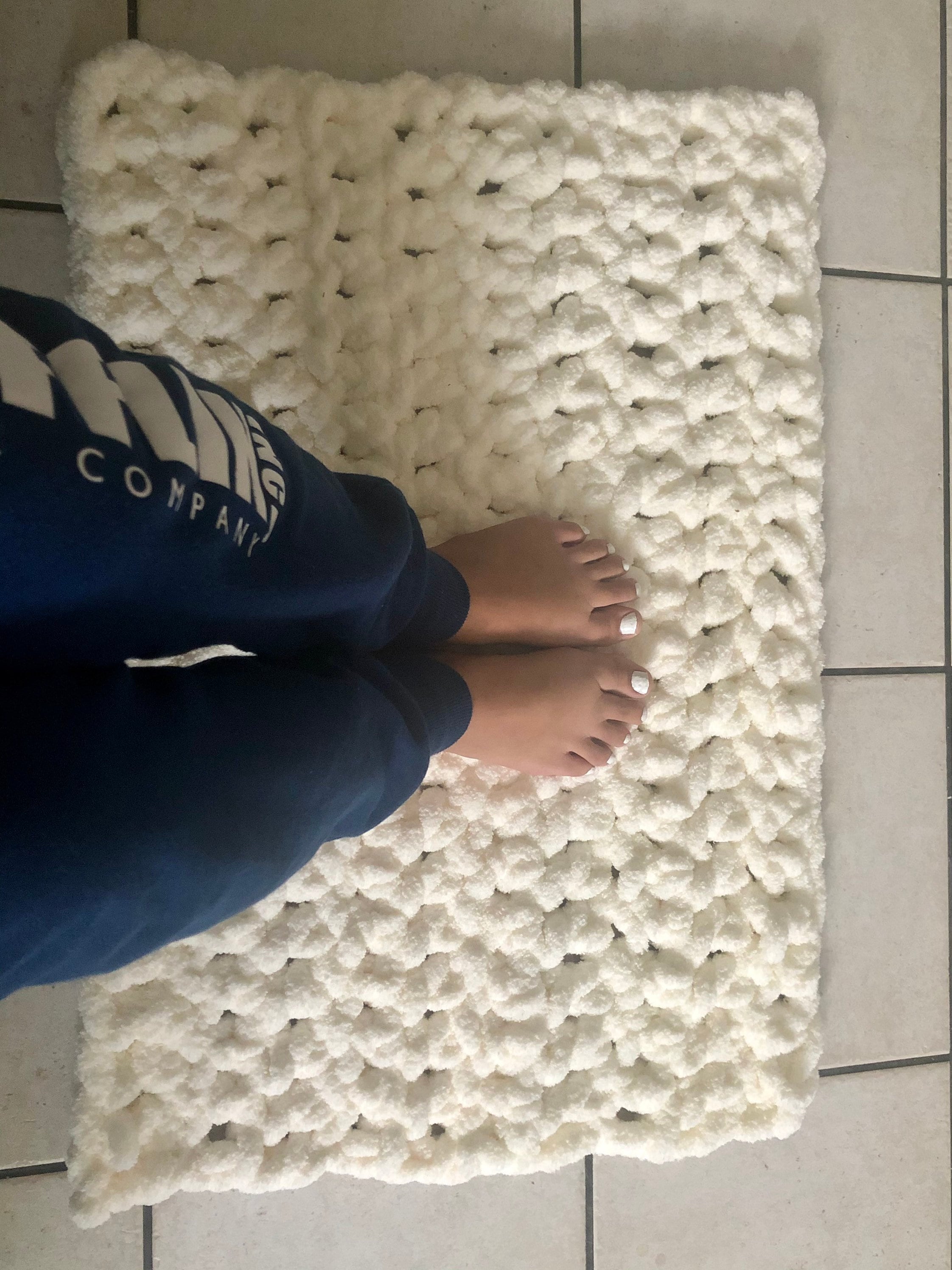 Chunky Crochet Rug - Etsy