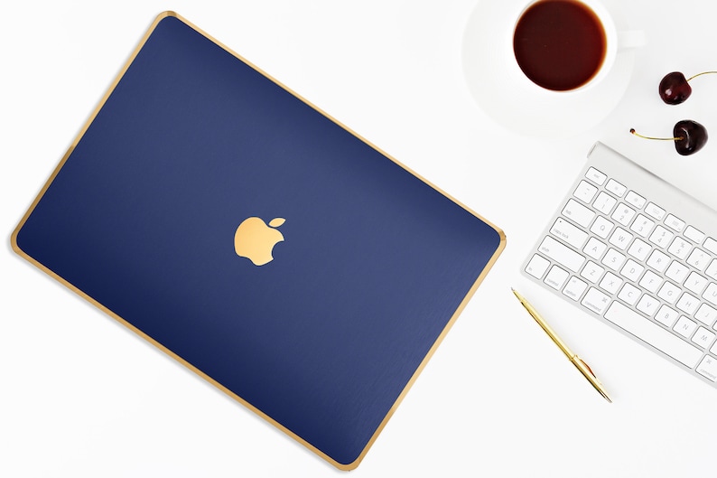 SAMPLES SALE Luxury Edition Brushed Dark Blue Macbook Proair - Etsy