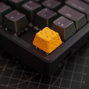 Cheese Keycap 3D Artisan Key Cap for Cherry MX Gateron Kailh Razer ...