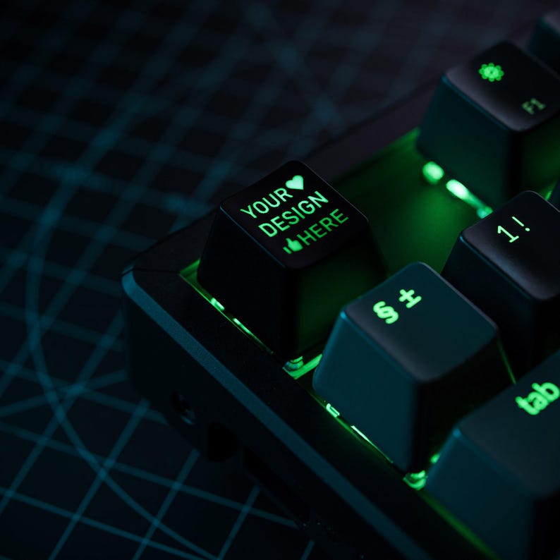 Create Your Own Custom Keycap - for Cherry MX Gateron Kailh Razer ...