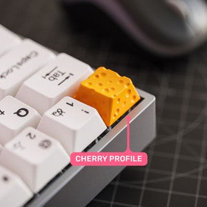 Cheese Keycap 3D Artisan Key Cap for Cherry MX Gateron Kailh Razer ...