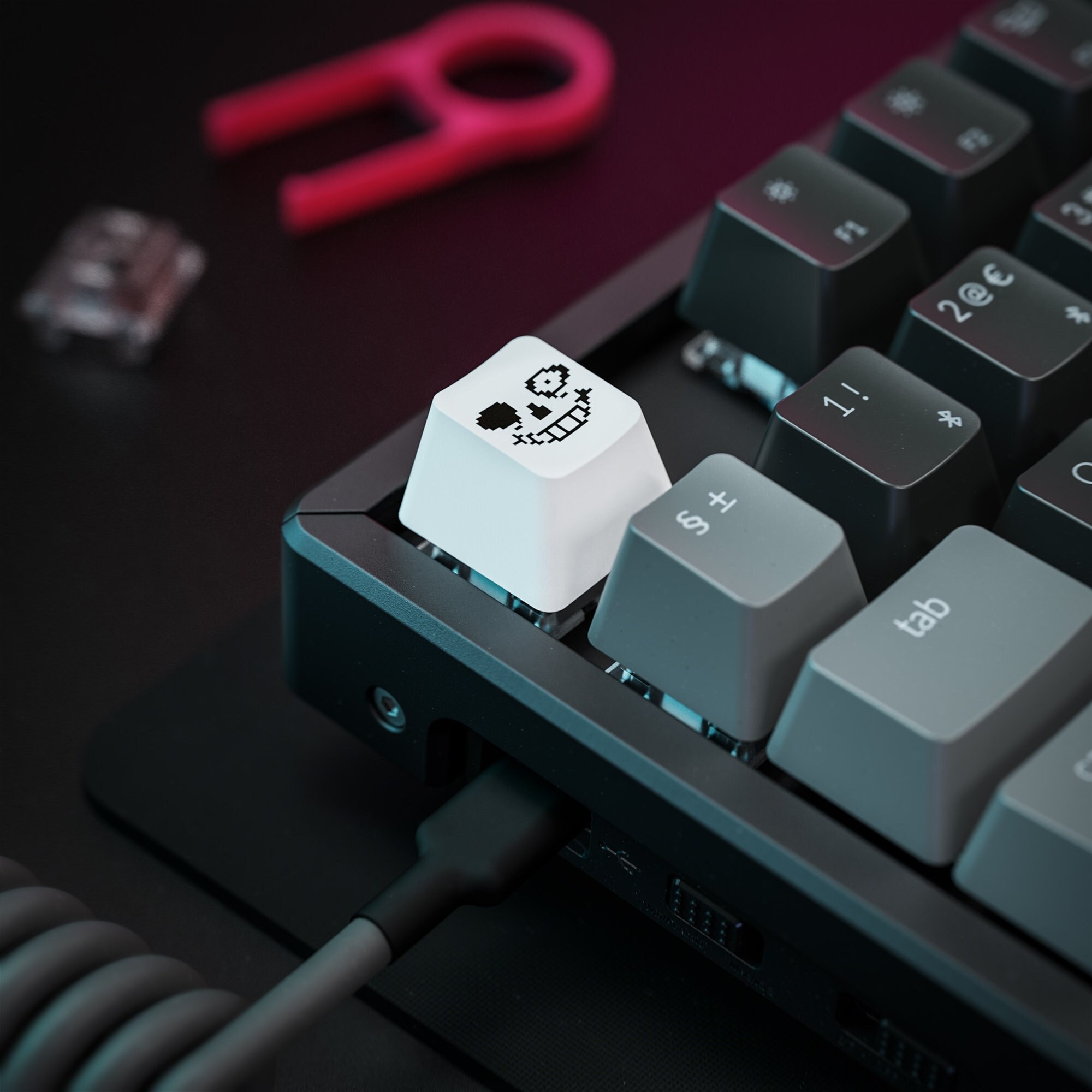 Undertale Sans Wink Custom Artisan Keycap for Cherry MX - Etsy UK