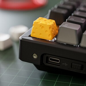 Cheese Keycap 3D Artisan Key Cap for Cherry MX Gateron Kailh Razer ...