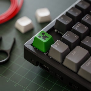 Minecraft Keycap Creeper Doubleshot Artisan Key Cap for Cherry MX ...