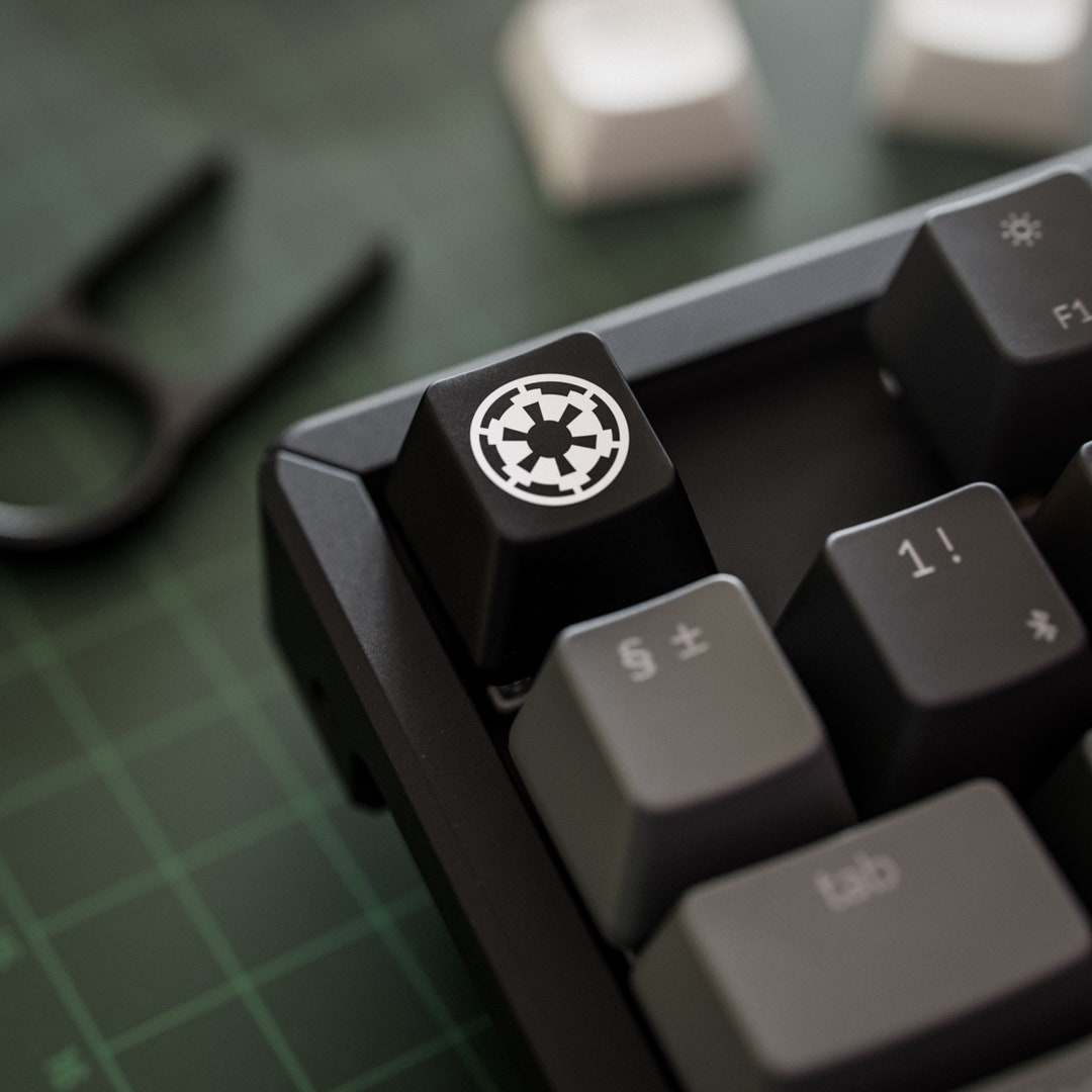 Star Wars Keycap Imperial Empire Logo Artisan Key Cap Cherry MX Gateron ...