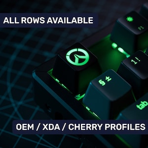 Overwatch Backlit RGB Keycap for Cherry MX Gateron Kailh Razer Switch ...