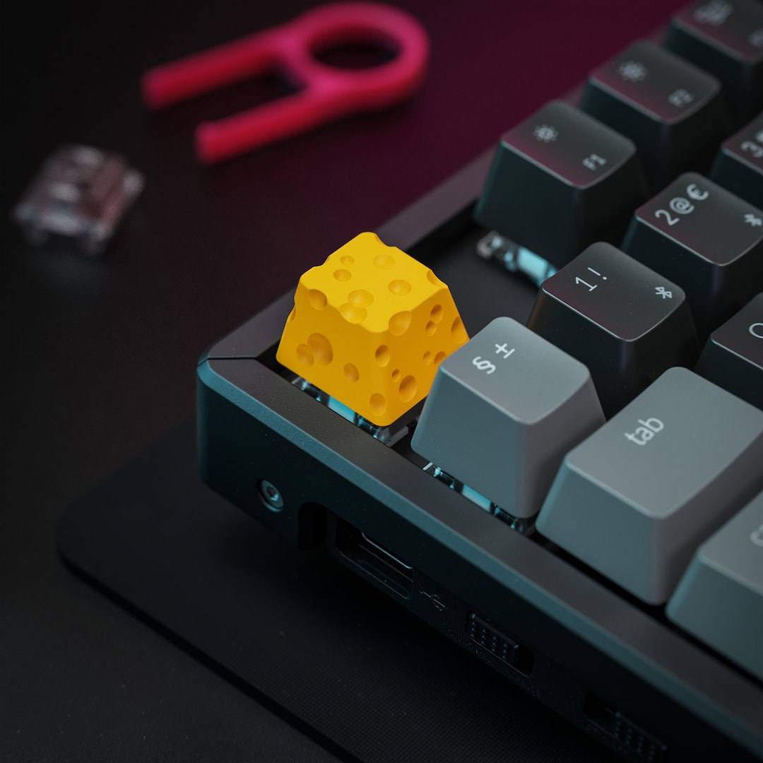 Cheese Keycap 3D Artisan Key Cap for Cherry MX Gateron Kailh Razer ...