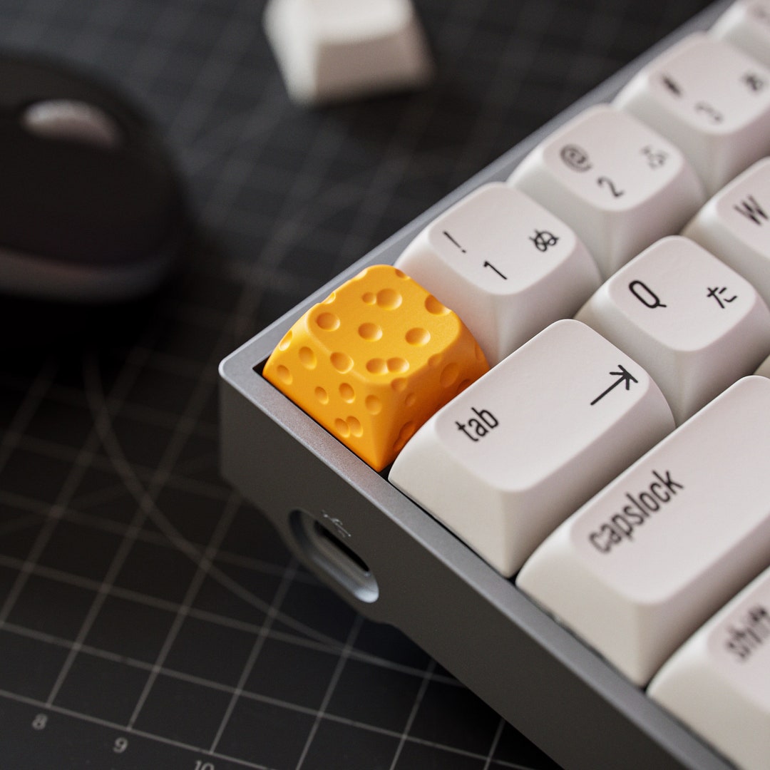 Cheese Keycap 3D Artisan Key Cap for Cherry MX Gateron Kailh Razer ...