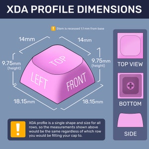 Half Life Backlit RGB Keycap for Cherry Mx Gateron Kailh Razer Switch ...