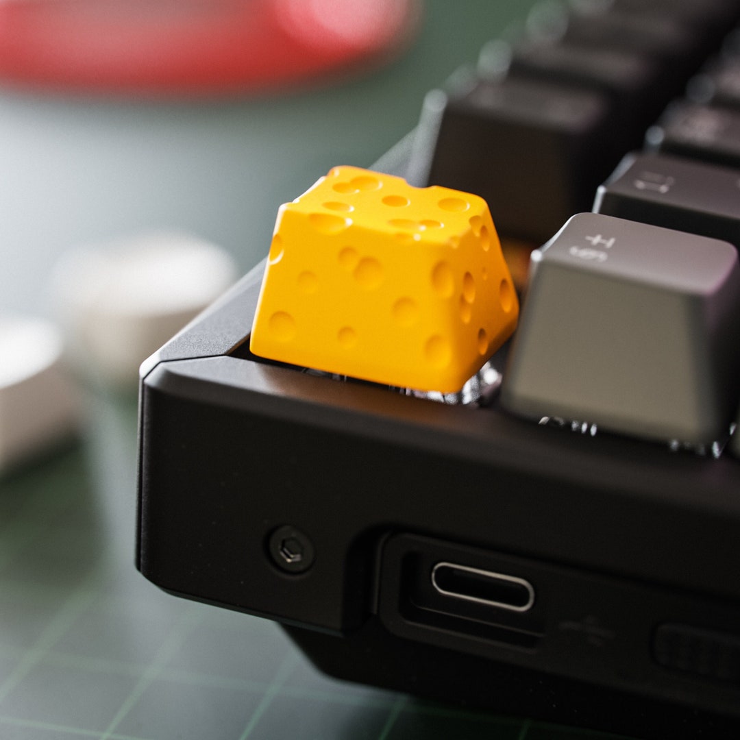Cheese Keycap 3D Artisan Key Cap for Cherry MX Gateron Kailh Razer ...