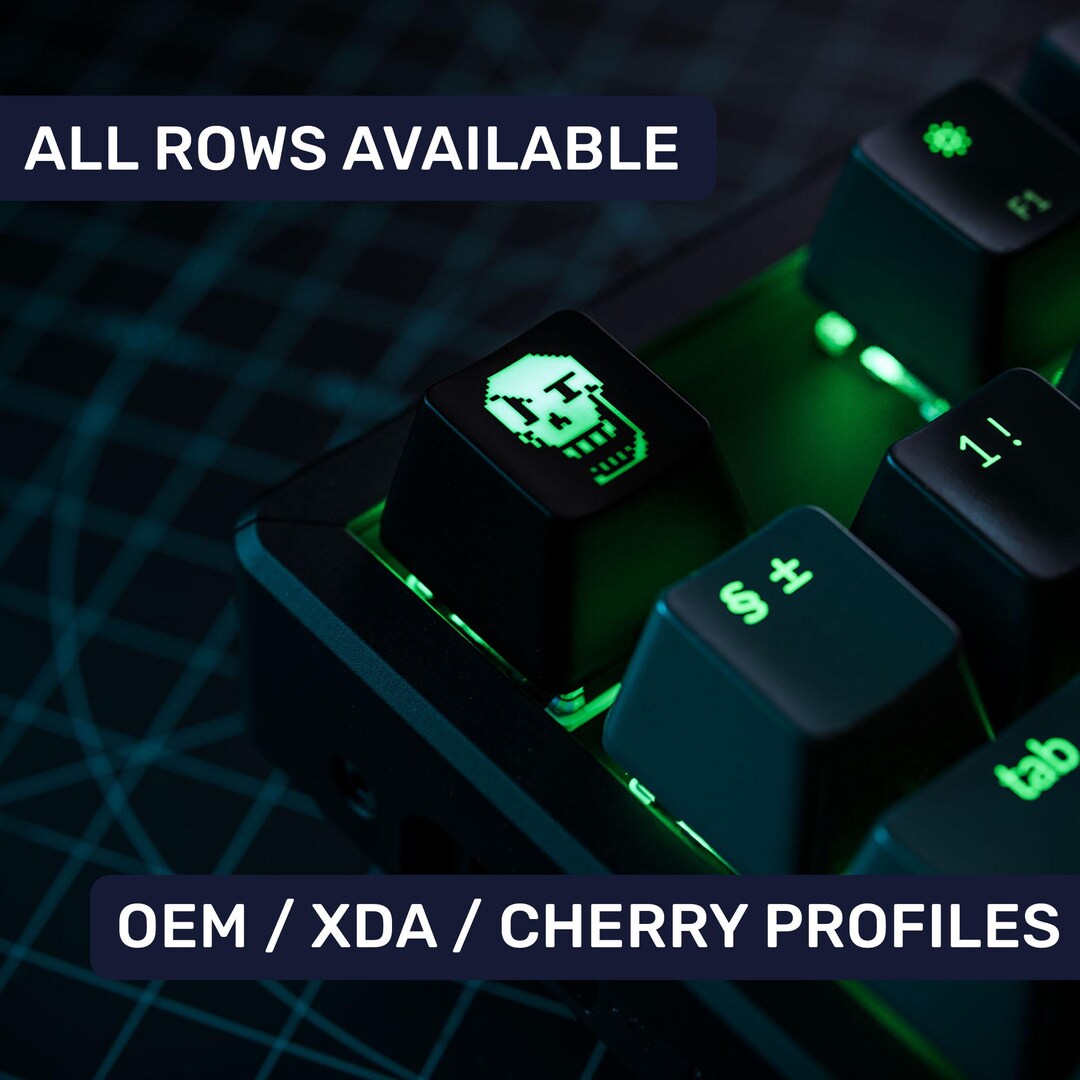 Undertale Papyrus Keycap for Cherry MX Gateron Kailh Razer Switch ...