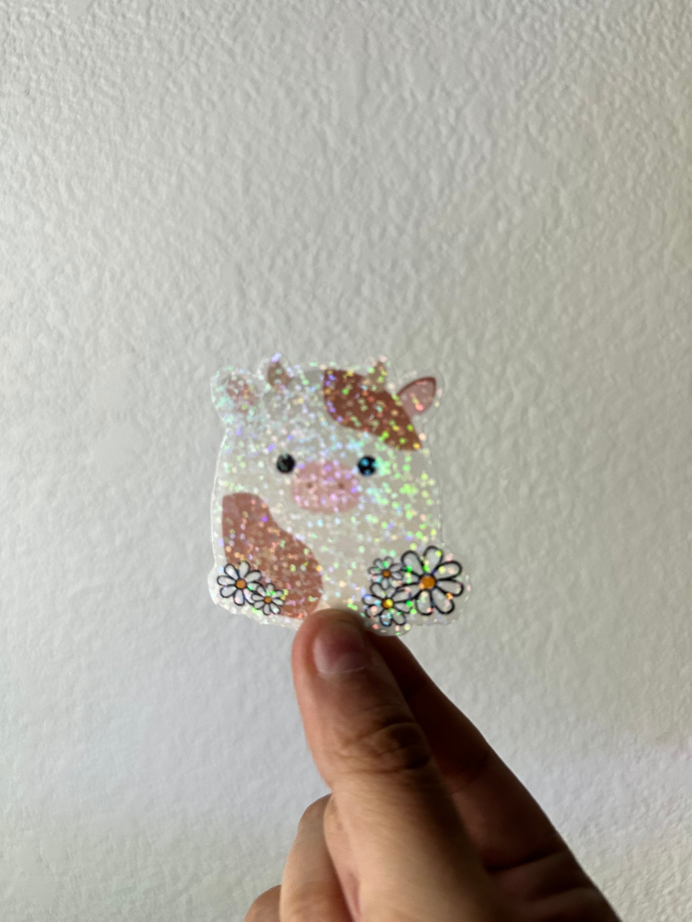Squishmallow Sticker Chocolate Cow, Flowers, Squishmallow Cow - Etsy