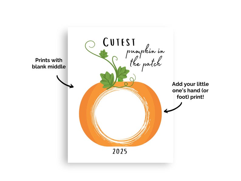 Fall Handprint Art Activity Printable, Printable Autumn Keepsake 2025 ...