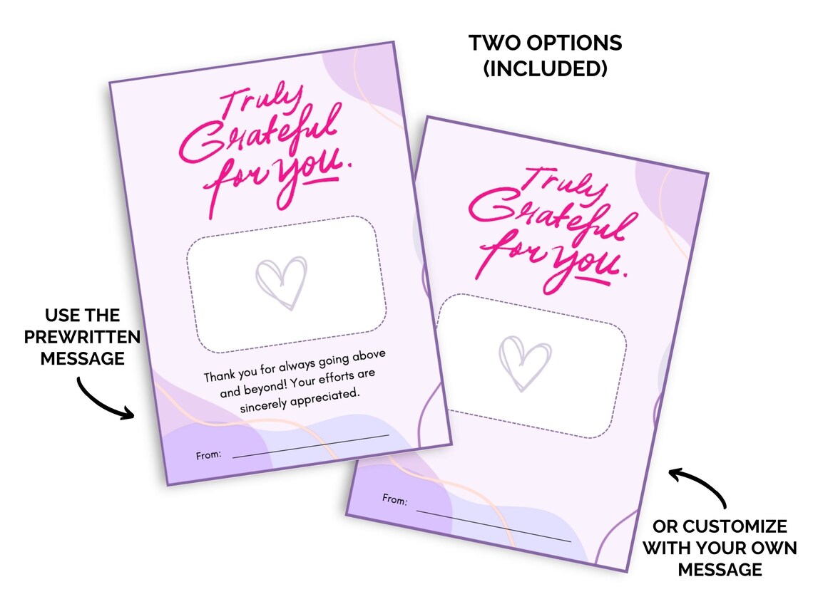 Employee Appreciation Gift Card Holder, Employee Appreciation Day ...