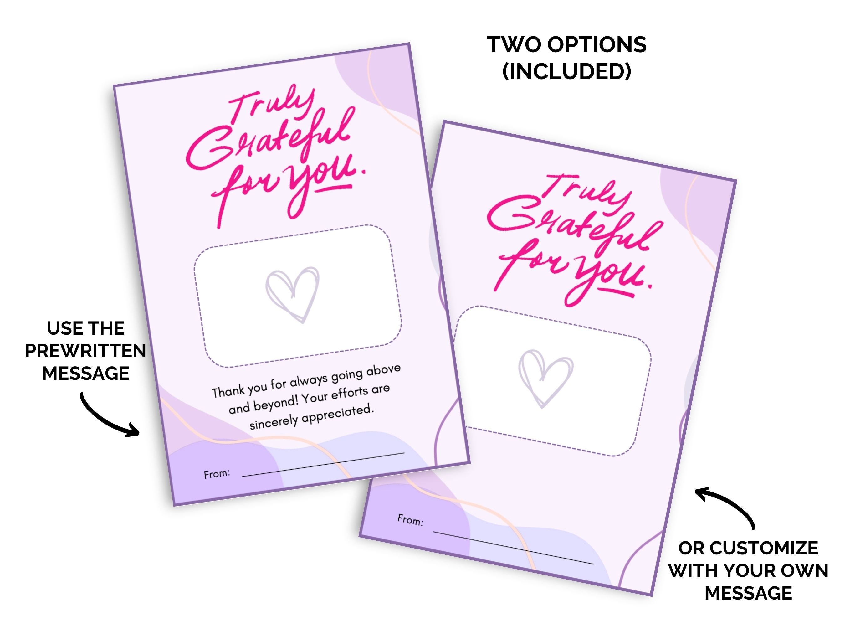 Employee Appreciation Gift Card Holder, Employee Appreciation Day ...