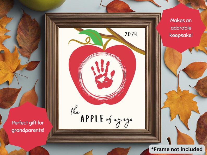 Fall Handprint Craft Printable, Pumpkin Handprint Art, Preschool ...
