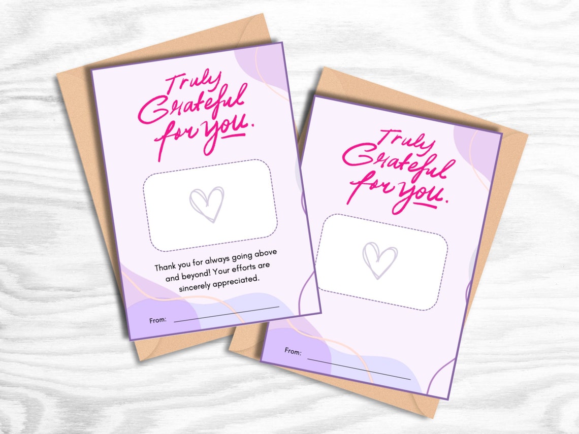 Employee Appreciation Gift Card Holder, Employee Appreciation Day ...