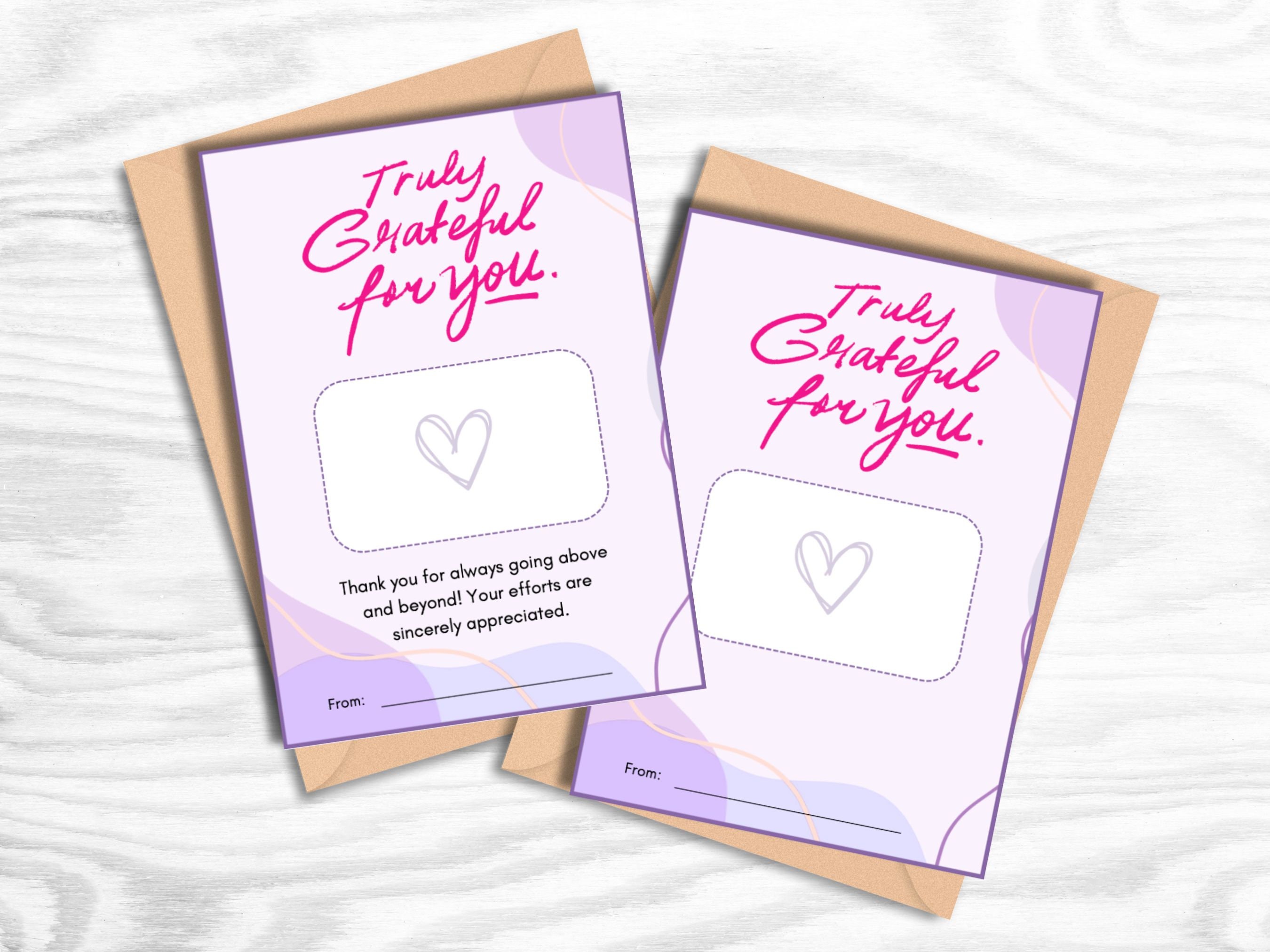 Employee Appreciation Gift Card Holder, Employee Appreciation Day ...