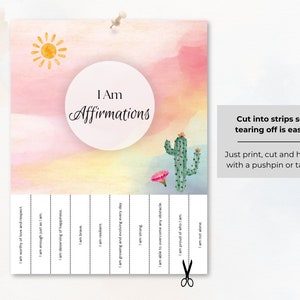 I Am Affirmations, Affirmations Poster, Positive Affirmations, Therapy ...