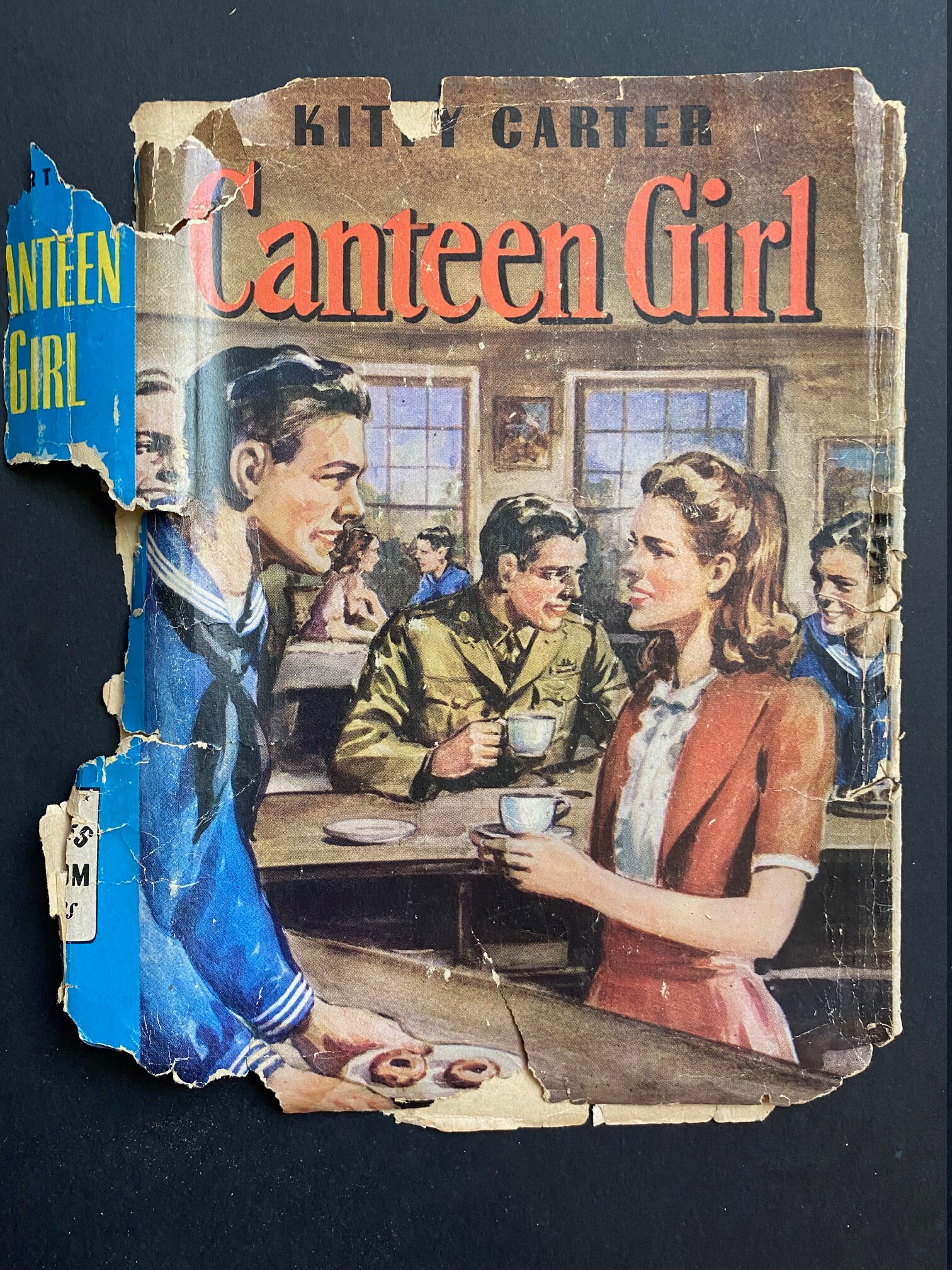 Vintage Kitty Carter Canteen Girl Hardcover Book - Etsy