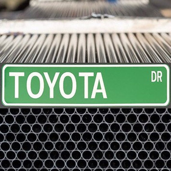 Toyota DR 24 X 6 Aluminum Street Sign TRD | Etsy