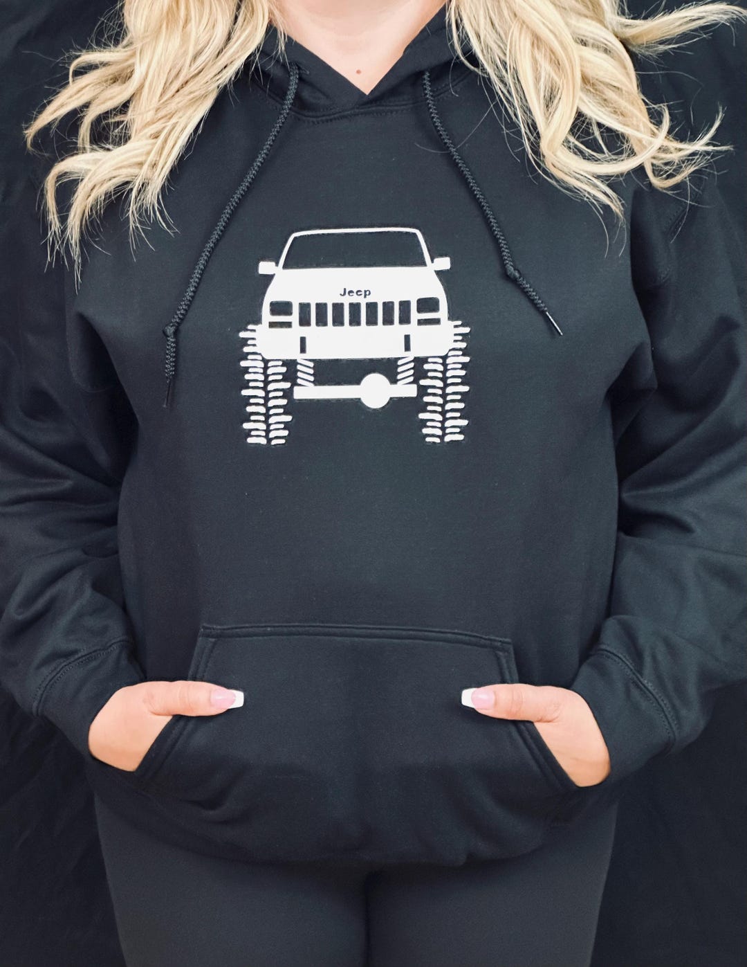 Cherokee XJ, Off-road Adventure Hoodie, Off-roading Crawler 4X4, Mud ...