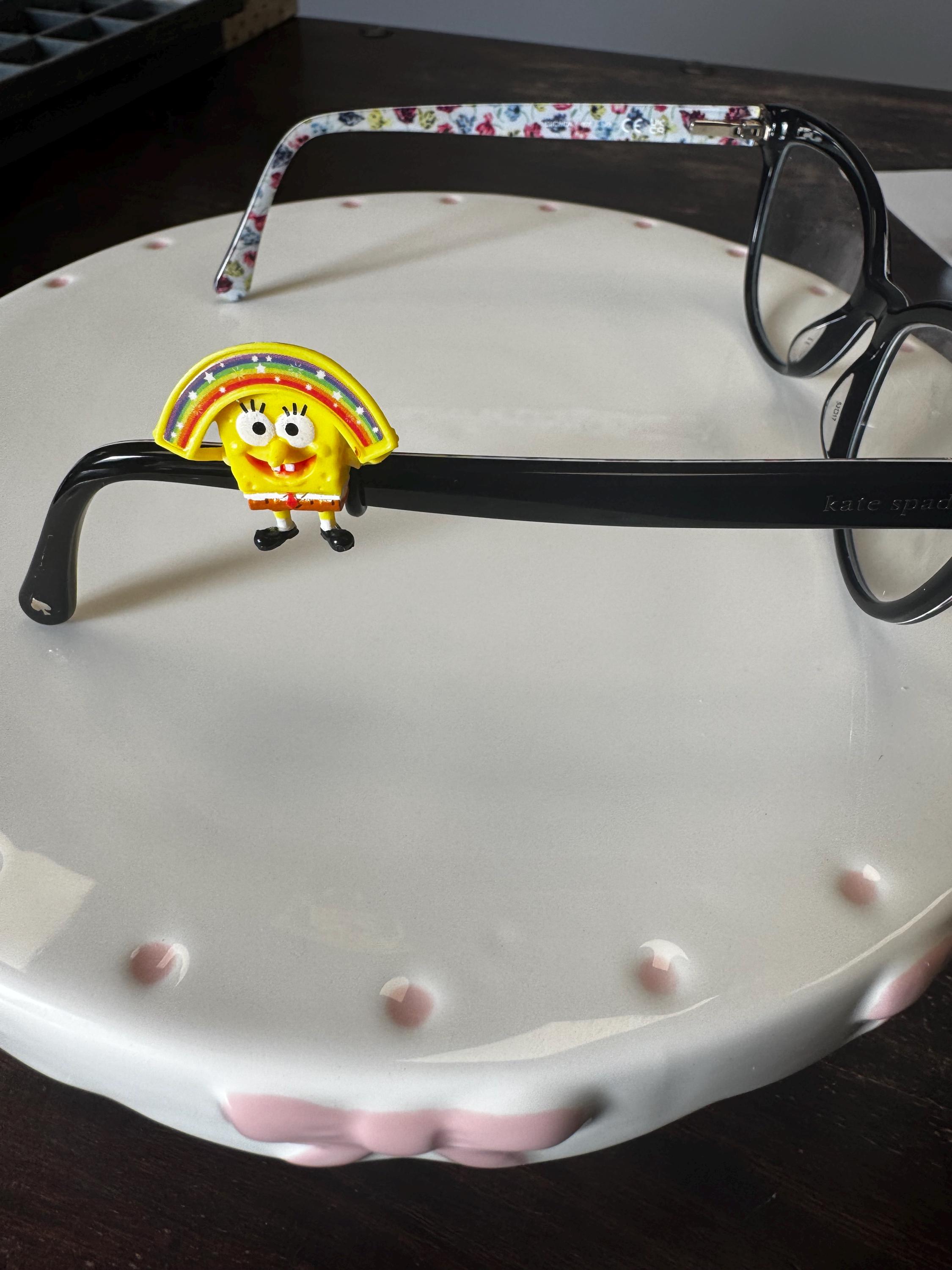 Spongebob Eyeglass Decor - Etsy