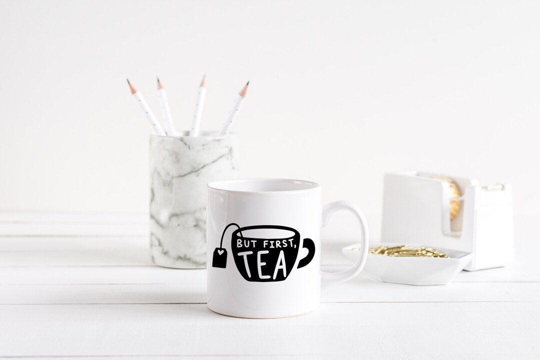 But first tea mug, mug gift, partner gift, custom, friend gift, mom ...