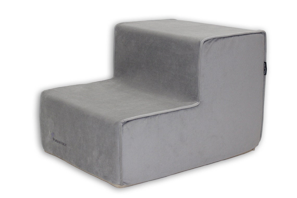 2-step Dog Stairs | Furniture Fabric Pet Steps for Small Dogs - Etsy