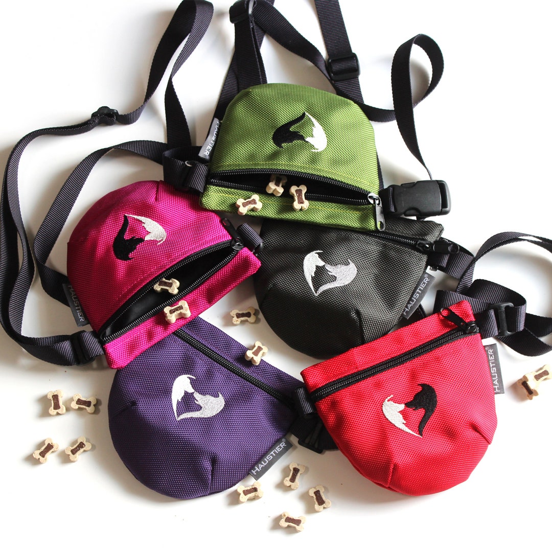 Waterproof Dog Treat Pouch | Nylon Oxford Training Bag - Etsy