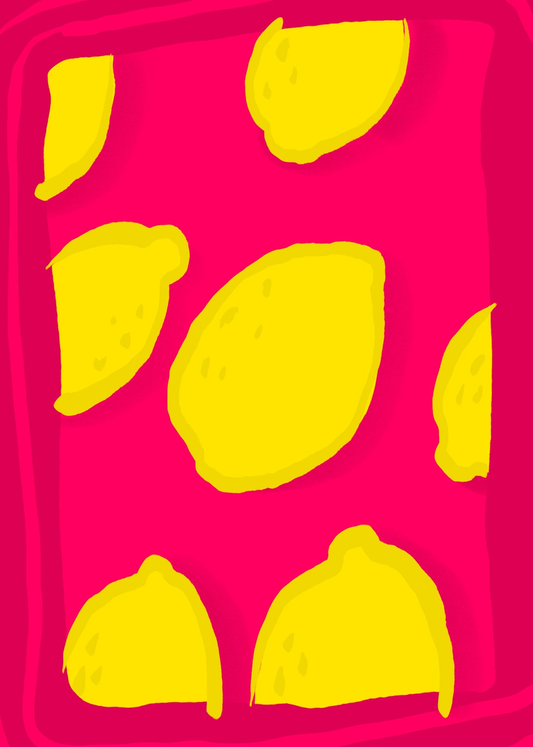 Lemons Print - Etsy