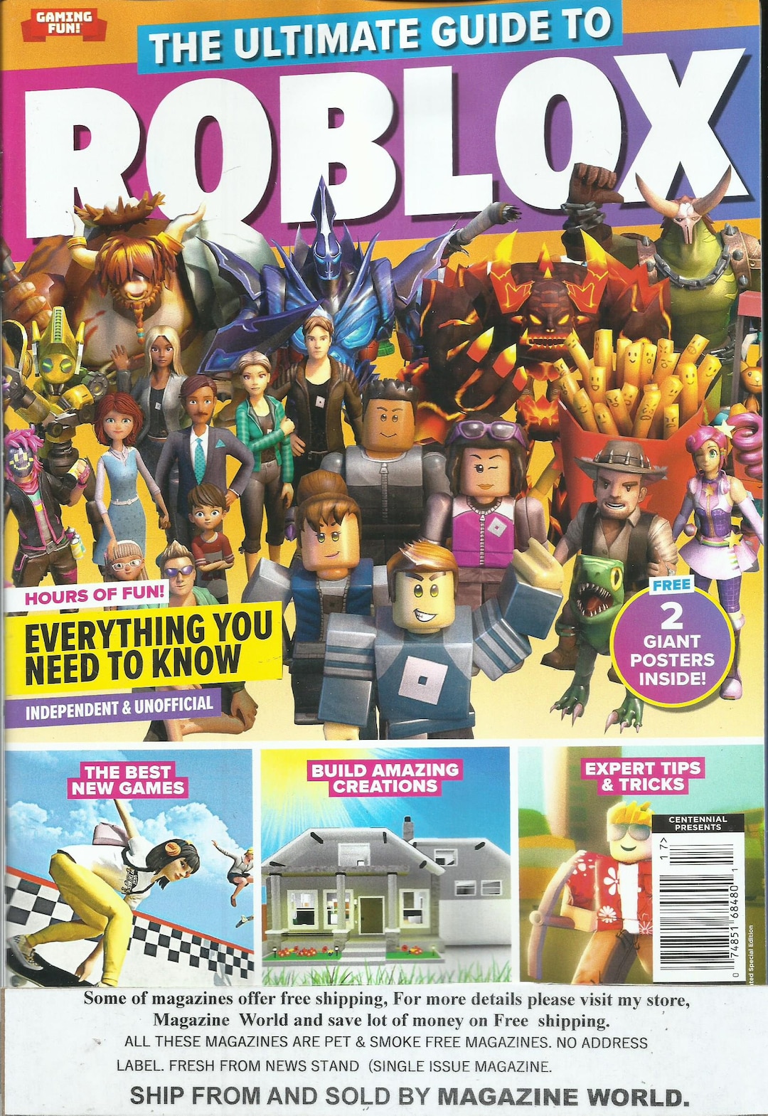 The Ultimate Guide to Roblox Magazine Everything You Need to - Etsy