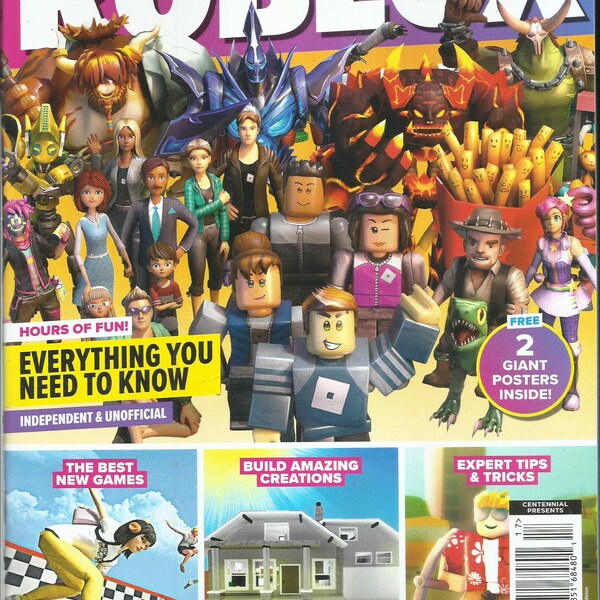 Roblox Magazine - Etsy