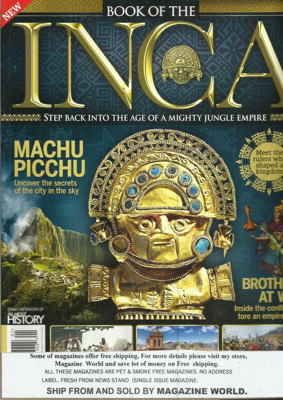 All About History Book of the INCA Magazine Brothers at War | Etsy