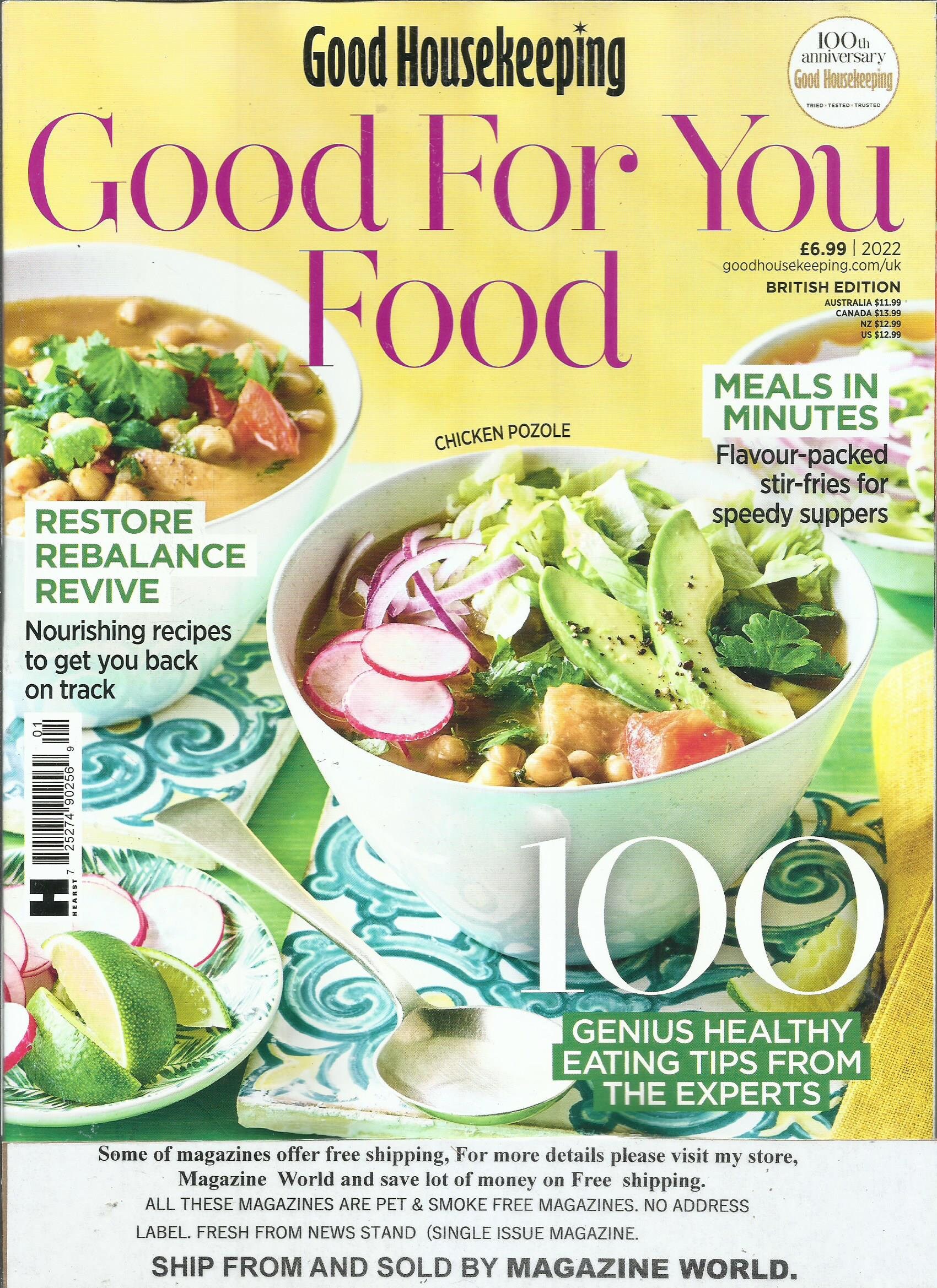 Good Housekeeping Magazine 2022