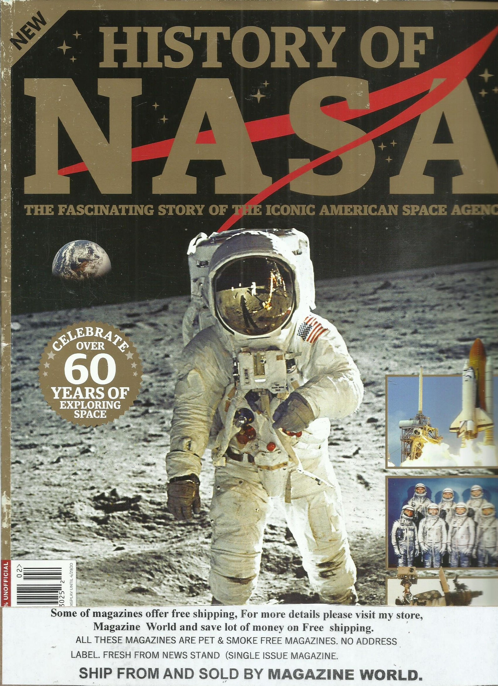 History of NASA Magazine Celebrate over 60 years of exploring | Etsy