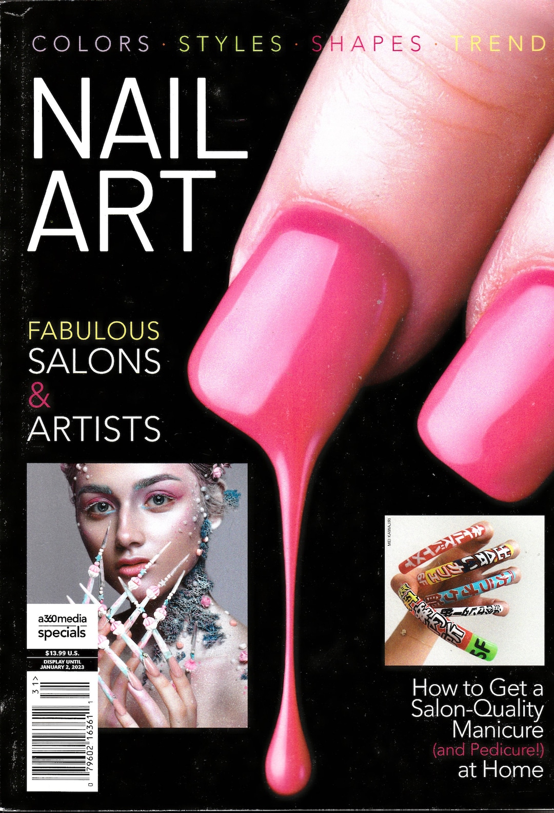 Nail Art Magazine Fabulous Salons & Artists Issue 2022 - Etsy Australia