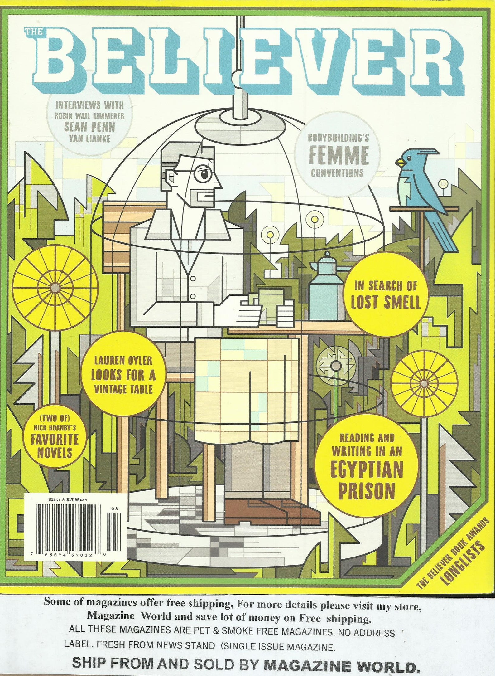 The Believer Magazine the Believer Book Awards February / - Etsy