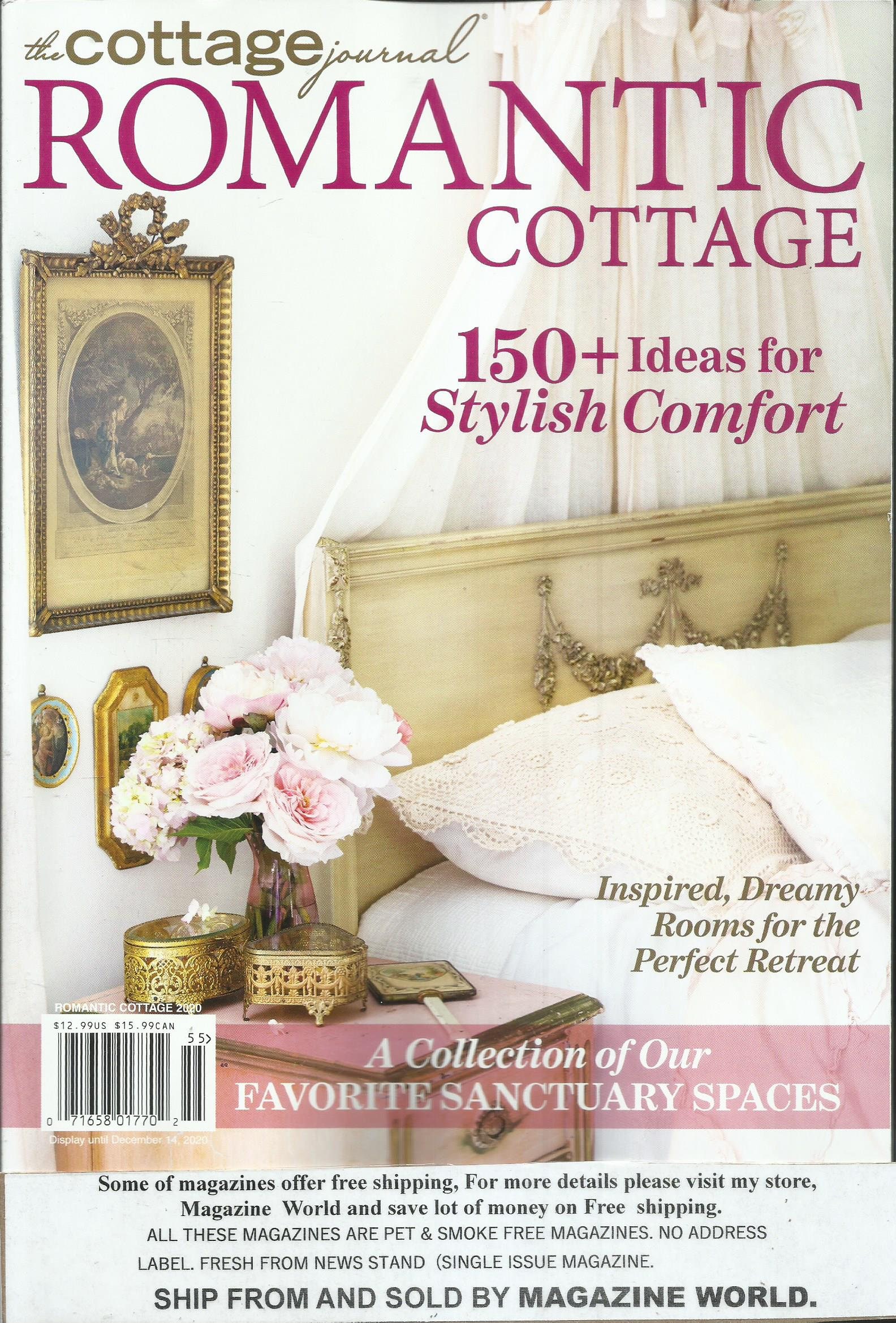 The Cottage Journal Magazine Romantic Cottage Issue 2020 - Etsy
