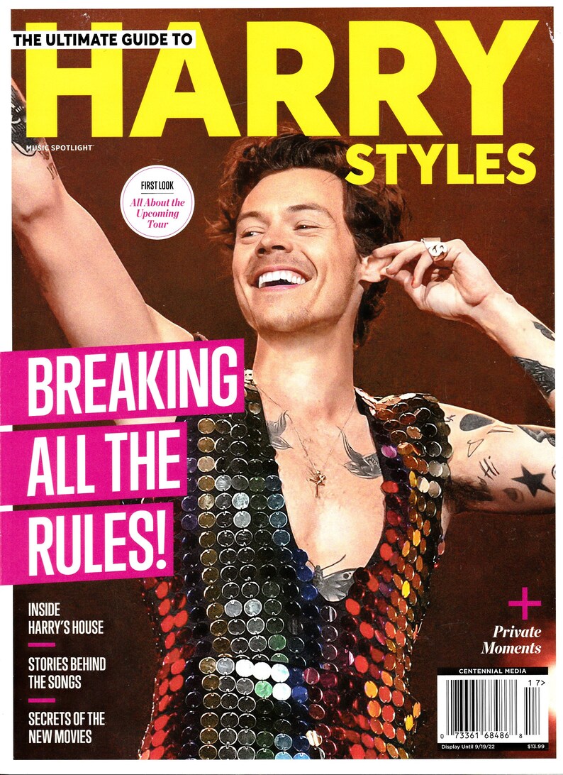 The Ultimate Guide to Harry Styles Magazine Private Moments - Etsy