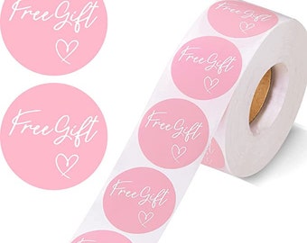 Free Gift Stickers - Etsy