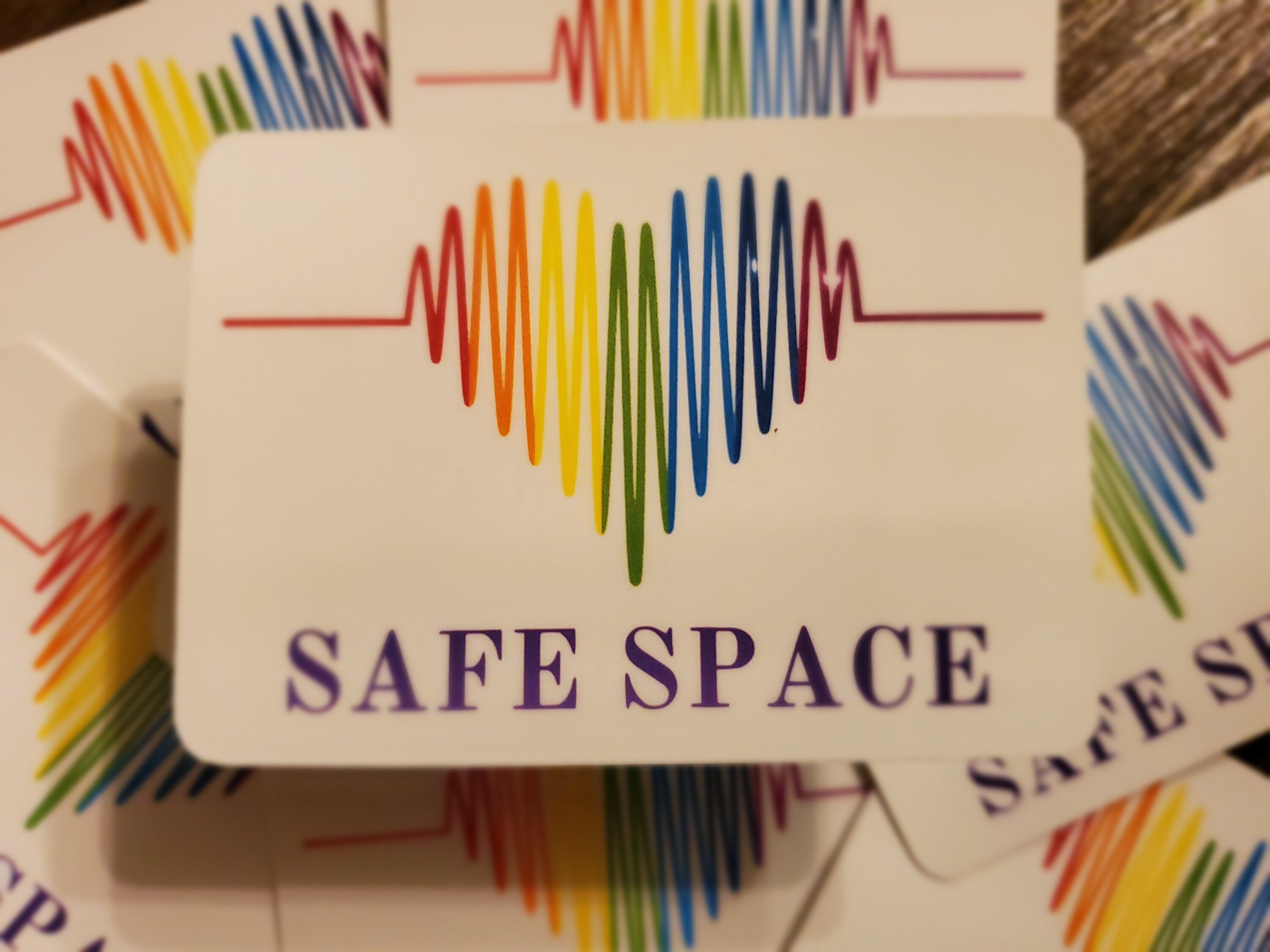 Safe Space Sticker LGBTQ Support Sticker Ally Sticker | Etsy
