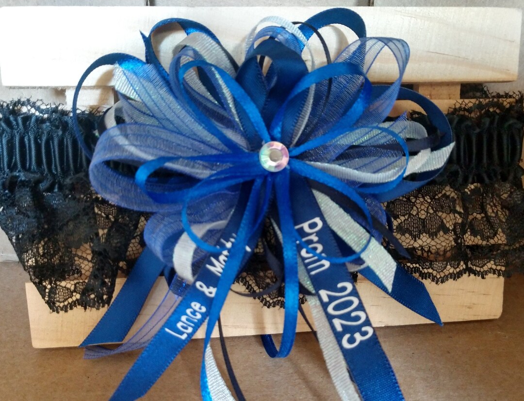 CUSTOM Garter. Choose Colors to Match Your Attire/theme. Prom ...