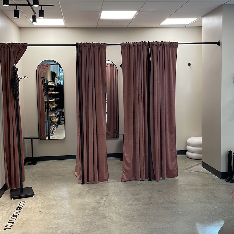 Changing Room Curtain Rail - Etsy