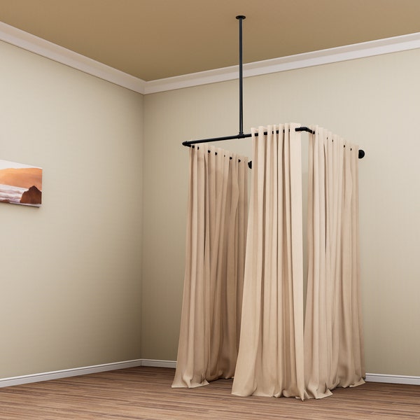 Changing Room Curtain Rail - Etsy