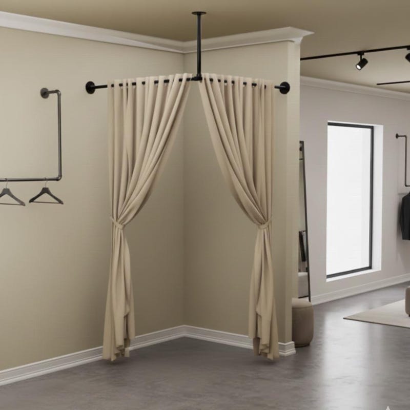 Changing Room Curtain Rail - Etsy