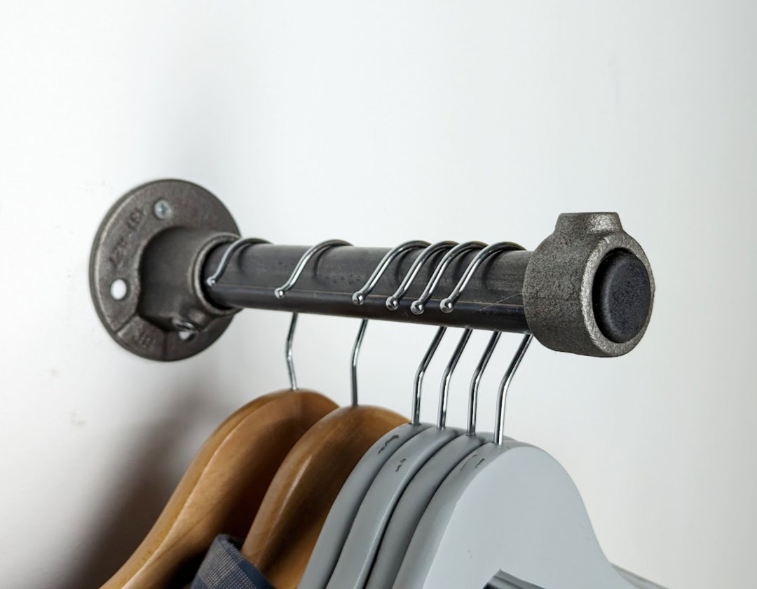 Face Out Hook Wall Mount Rack Display Arm Rack Pipe Made - Etsy