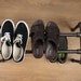 Free Standing Metal Pipe Shoe Rack Minimalist Shoe Rack Pipe Fittings ...
